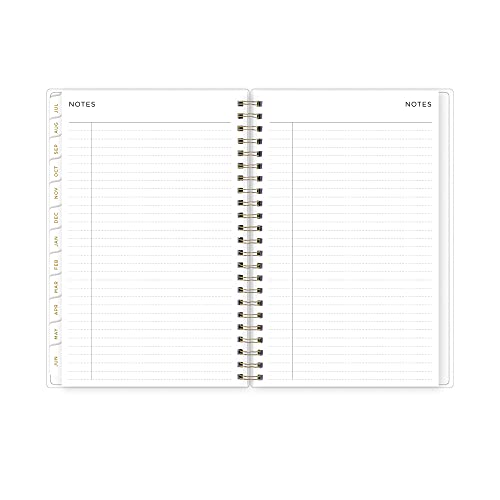 Ashley G for Blue Sky 2023-2024 Academic Year Weekly and Monthly Planner, 5" x 8", Flexible Cover, Wirebound, Multi Color Smoke (133682-A24)