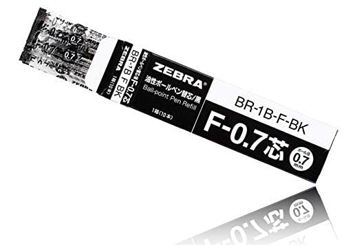 zebra pen refills 0.7mm pack of 10" f-701"