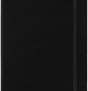 Moleskine 2023 Weekly Horizontal Planner, 12M, Large, Black, Hard Cover (5 x 8.25)