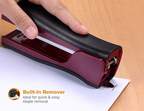 Bostitch Office Dynamo Stand-Up Stapler with Built-in Pencil Sharpener, Staple Remover and Staple Storage (B696R-MAG)