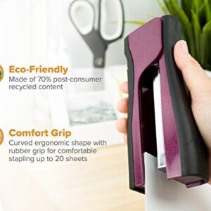 Bostitch Office Dynamo Stand-Up Stapler with Built-in Pencil Sharpener, Staple Remover and Staple Storage (B696R-MAG)