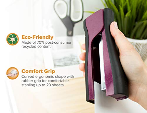 Bostitch Office Dynamo Stand-Up Stapler with Built-in Pencil Sharpener, Staple Remover and Staple Storage (B696R-MAG)