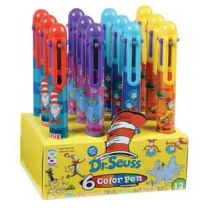 Raymond Geddes Dr. Seuss 6-in-1 Retractable Pens (Pack of 12)