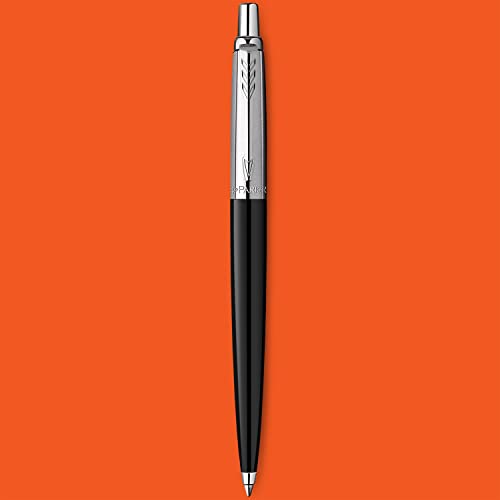 Parker Jotter Originals Gel Pen |'90s Retro Black Finish | Medium Point (0.7 mm) | Black Ink | 1 Count