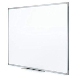 Mead Dry Erase Board, Whiteboard / White Board, 24 x 18 Inches, Silver Finish Aluminum Frame (85355)