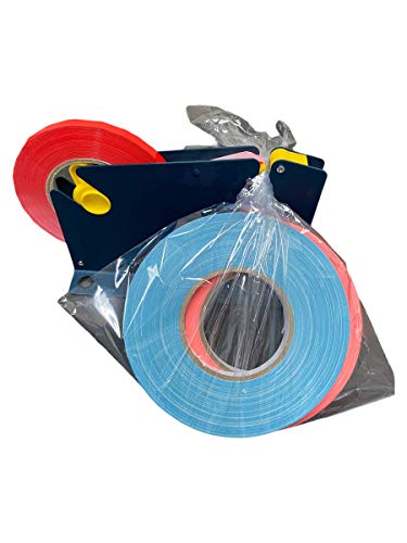 T.R.U. UPVC-24BS Red Poly Bag Sealing Tape: 3/8 in. x 180 yds. (Pack of 1)