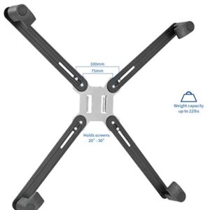 VIVO Adapter VESA Mount Kit for 20 to 30 inch LED LCD Monitor Screen, 75mm and 100mm mounting Bracket, Stand-VAD1