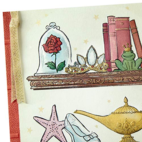 Hallmark Disney Valentines Day Card, Anniversary Card, Love Card (Our Fairy Tale)