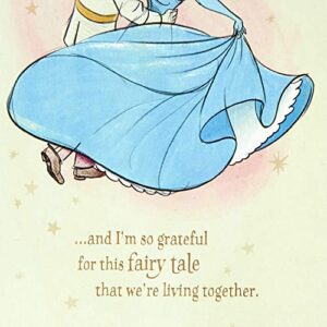 Hallmark Disney Valentines Day Card, Anniversary Card, Love Card (Our Fairy Tale)