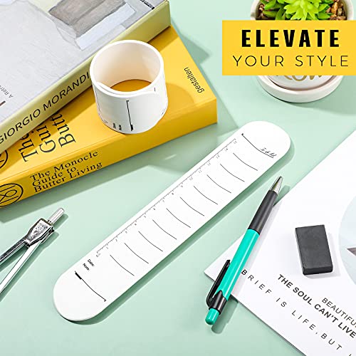 2 Pieces Reusable Erasable to Do List Silicone Wrist Band with 1 Pieces Rolling Ball Gel Ink Pen and 1 Pieces Eraser for Daily Planner, Memo Pad