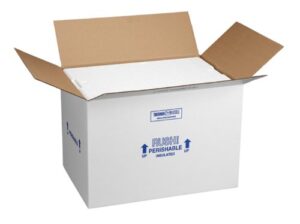 polar tech 266c thermo chill insulated carton with foam shipper, large, 19″ length x 12″ width x 16″ depth