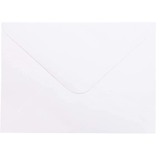 Pipilo Press 100 Pack Blank Invitation Cards with Envelopes for Weddings, Birthday Party, Baby Shower, DIY (5x7 In)