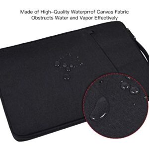 14 Inch Laptop Sleeve Case for Dell XPS 15/Latitude 14/Inspiron 14, Acer HP Lenovo ASUS Chromebook 14/ HP Stream 14/ ASUS ZenBook VivoBook 14/ IdeaPad 3 Computer Notebook Bag(Black)