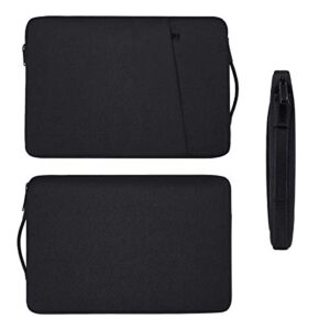 14 Inch Laptop Sleeve Case for Dell XPS 15/Latitude 14/Inspiron 14, Acer HP Lenovo ASUS Chromebook 14/ HP Stream 14/ ASUS ZenBook VivoBook 14/ IdeaPad 3 Computer Notebook Bag(Black)