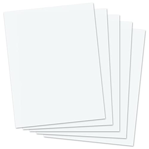 SmartSolve 3 pt. Water-Soluble Paper, White, IT118698, Dissolves Quickly In Water, Biodegradable, Printer Compatible, Crafts, Drawing, Notes, Letter Size, 8.5” x 11”, Pack Of 10 Sheets