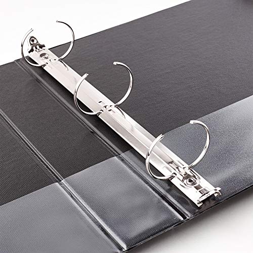 Avery Economy 3 Ring Binder, 0.5" Round Rings, 1 Black Binder (03201)