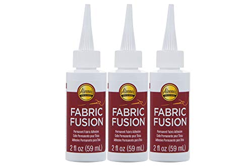 Aleene's Fusion Fabric Glue, 2 Fl Oz - 3 Pack, Clear