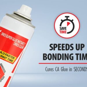 Premium CA Glue with Activator Bundle by STARBOND - (2oz) Thin CA Glue, Medium CA Glue, Thick CA Glue, 6 oz. Aerosol Accelerator - CA Glue for Woodworking, Woodturning, Hobby Models, 3D Printing