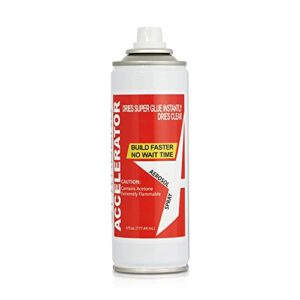 Premium CA Glue with Activator Bundle by STARBOND - (2oz) Thin CA Glue, Medium CA Glue, Thick CA Glue, 6 oz. Aerosol Accelerator - CA Glue for Woodworking, Woodturning, Hobby Models, 3D Printing