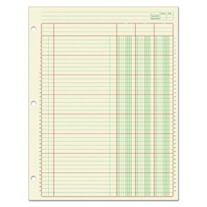 cardinal brands inc. – columnar analysis pad, 3 column, 8 1/2 x 11, single page format, 50 sheets/pad ( abfacp85113 ) ( acp85113 )