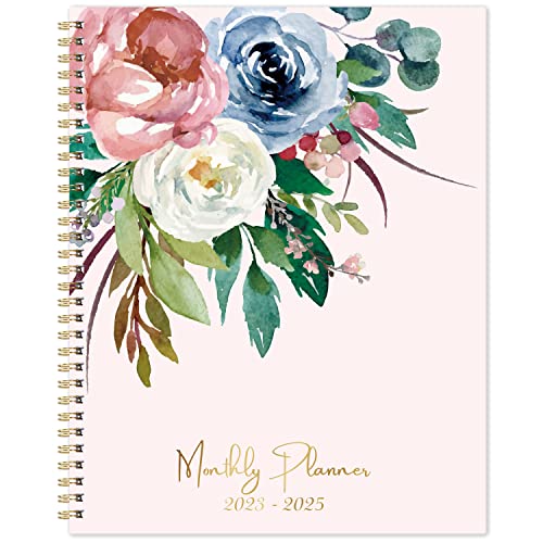 2023-2025 Monthly Planner/Calendar - Monthly Planner 2023-2025 with Monthly Tabs, July 2023 - June 2025, 9’’ × 11’’, Two Year Monthly Planner with Inner Pocket, Perfect Organizer