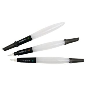 derwent art supplies, waterbrush, 3 pack (2301975)