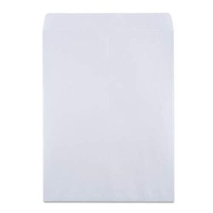 100 6 x 9 Self-Seal Security White Catalog Envelopes - 28lb, 100 Count, Security Tinted, Ultra Strong Quick-Seal, 6x9 inch (38600)