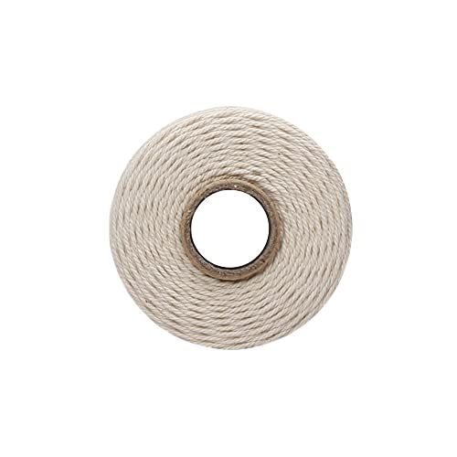 Tenn Well Cooking Twine, 3Ply 656Feet 1mm Food Safe Kitchen Cotton String Butchers Twine for Trussing Tying Poultry Roast Meat Making Sausage DIY Crafts