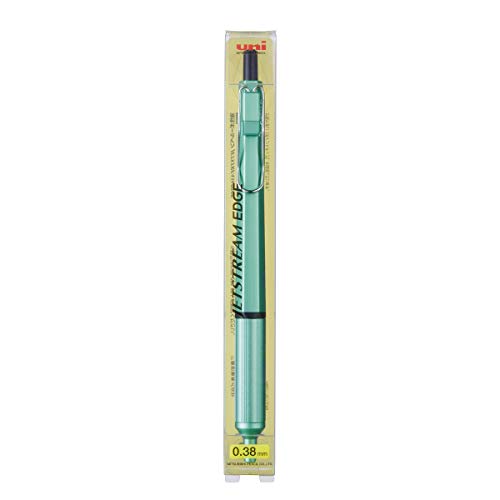 uni Jetstream EDGE 0.38mm Oil-based Ballpoint Pen, Mint Green Body (SXN100338.31)