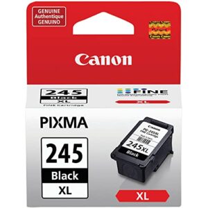 canon pg-245 xl black printer ink cartridge compatible to ip2820, mg2420, mg2924, mg2920, mx492, mg3020, mg2525, ts3120, ts302, ts202, tr4520