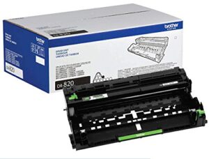 brother genuine-drum unit, dr820, seamless integration, yields up to 30,000 pages, black