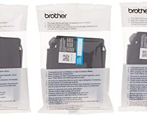 Brother Genuine High Yield Color Ink Cartridge, 3 Pack of LC103 , Replacement Color Ink Three Pack, Includes 1 Cartridge Each of Cyan, Magenta & Yellow, Page Yield Upto 600 Pages/Cartridge, LC103