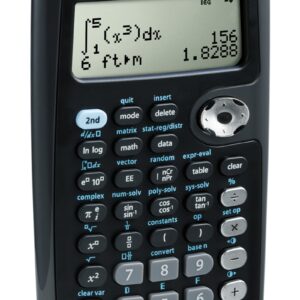 Texas Instruments TI-36X Pro Engineering/Scientific Calculator | 9.7 Inch | Black.