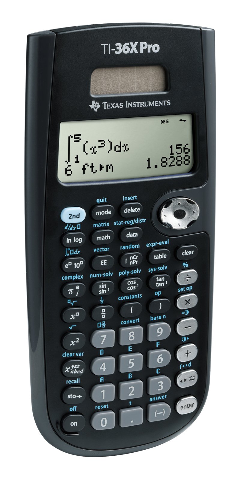 Texas Instruments TI-36X Pro Engineering/Scientific Calculator | 9.7 Inch | Black.