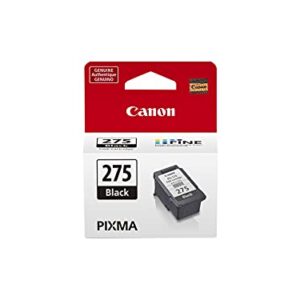 Canon PG-275 Black Ink Tank, Compatible to PIXMA TS3520, TS3522 and TR4720 Printers