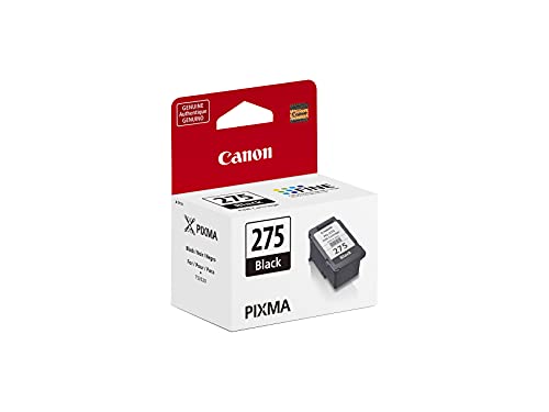 Canon PG-275 Black Ink Tank, Compatible to PIXMA TS3520, TS3522 and TR4720 Printers