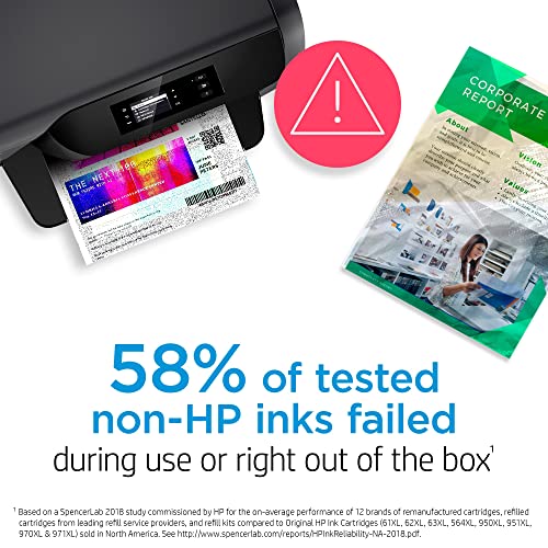 HP 64 Tri-color Ink Cartridge | Works with HP ENVY Inspire 7950e; ENVY Photo 6200, 7100, 7800; Tango Series | Eligible for Instant Ink | N9J89AN