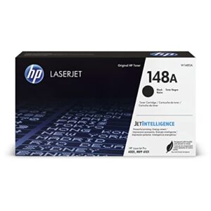 hp original 148a black laserjet toner cartridge | this cartridge works laserjet pro 3001dwe, 3001dw laserjet pro mfp 3101 fdwe, 3101fdw | w1480a