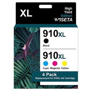 910xl ink cartridges combo pack for hp 910 xl ink cartridges compatible with officejet pro 8020 8035e 8025e 8028e 8028 8025 8035 printer (4 pack 910 xl ink cartridges combo pack)