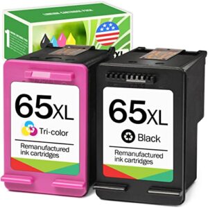 limeink remanufactured ink cartridges replacement for hp ink 65 65xl for hp 65 ink cartridges black color combo pack for hp65 xl ink cartridges 65xl ink cartridge for hp printers deskjet 3755 3700