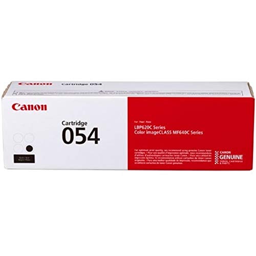 Canon Genuine Toner, Cartridge 054 Black (3024C001) 1 Pack, for Canon Color imageCLASS MF641Cdw, MF642Cdw, MF644Cdw, LBP622Cdw Laser Printers