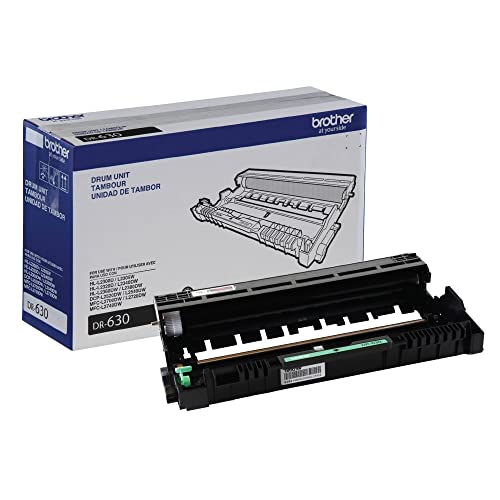 Brother Genuine-Drum DR630, Page Yields approximately 12,000 pages , Black ( Does not include a Toner)