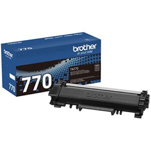 brother tn-770 hl-l2370dw l2370dwxl mfc-l2750dw l2750dwxl toner cartridge (black) in retail packaging