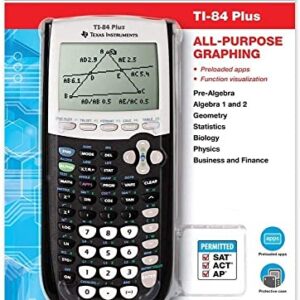 Texas Instruments TI-84 Plus Graphing Calculator, Black