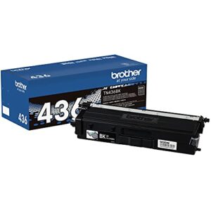 brother tn436bk super high yield toner-retail packaging , black