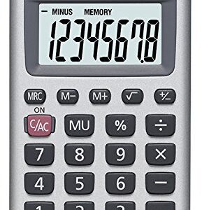 Casio HS-8VA, Solar Powered Standard Function Calculator