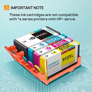 910XL Ink Cartridges (4 Pack) | Compatible with OfficeJet Pro 8020 8025 8035 8028 Series, OfficeJet 8022 Series, Replacement for HP 910XL 910 910 XL Ink cartridges