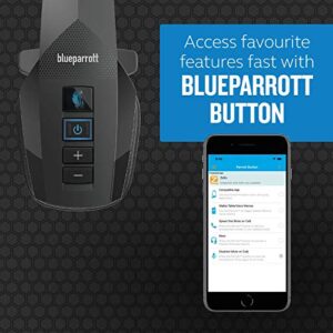 BlueParrott B350-XT Noise Cancelling Bluetooth Headset – Updated Design with Industry Leading Sound and Improved Comfort, Hands-Free Headset with Expanded Wireless Range and IP54-Rated Protection