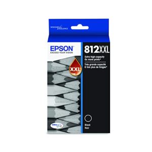 epson t812 durabrite ultra ink extra-high capacity black cartridge (t812xxl120-s) for select epson workforce pro printers