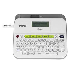 brother printer ptd400 versatile compact label maker